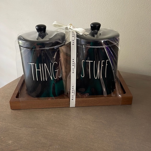 Rae Dunn | Storage & Organization | Rae Dunn Things And Stuff Set ...